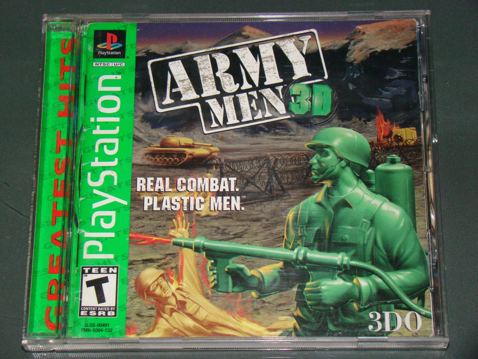 Playstation - 3DO - ARMY MEN 3D (Complete) - Video Games