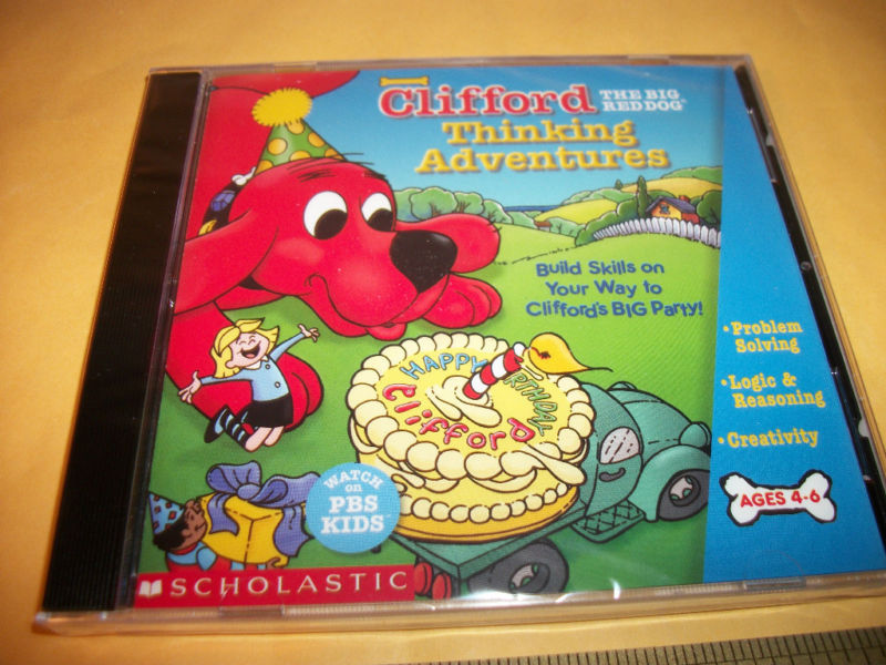 Clifford Big Red Dog CD Rom Scholastic and 50 similar items