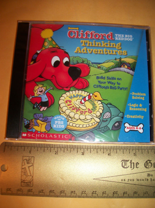Clifford Big Red Dog CD Rom Scholastic and 50 similar items