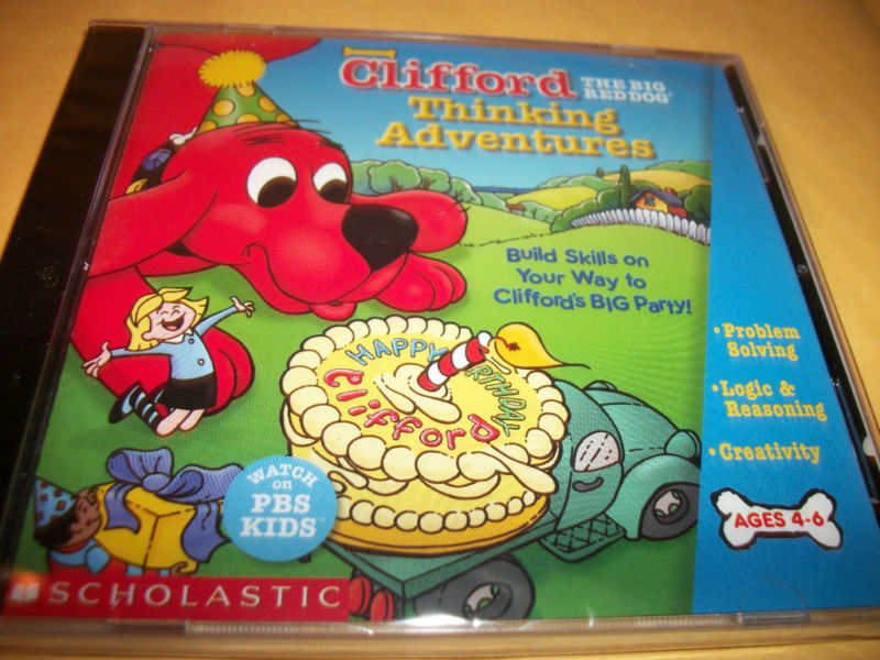 Clifford Big Red Dog CD Rom Scholastic and 50 similar items
