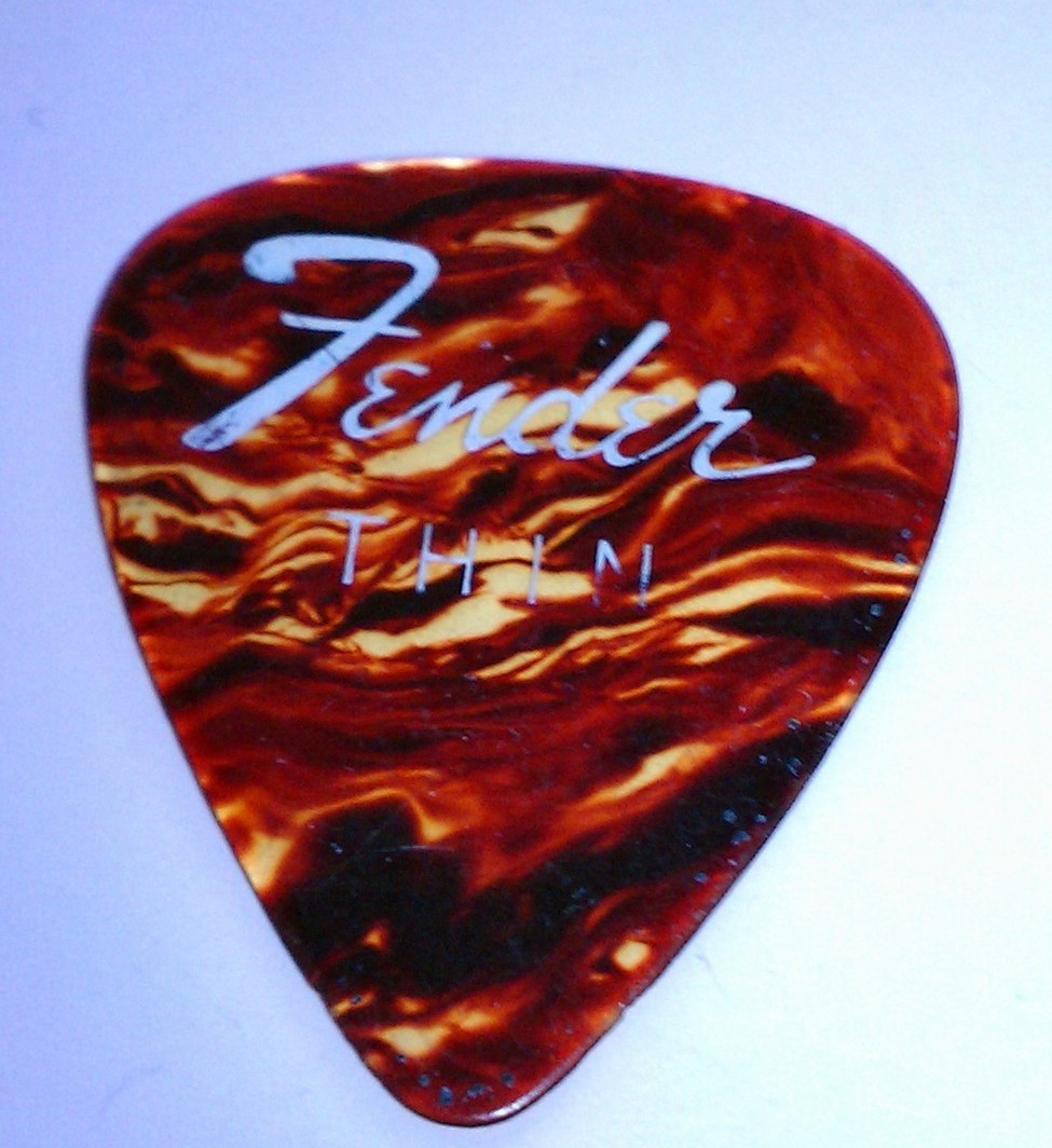 Vintage Fender Guitar Pick & Celluloid Triangle Picks - Picks