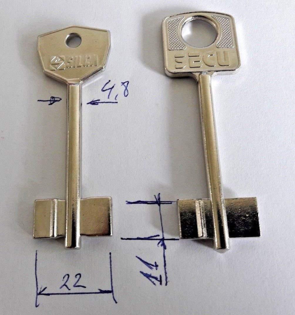 5SMA1 SILCA/Safe Keyblanks/For Burg Wachter Point Safe - Keys & Key Blanks