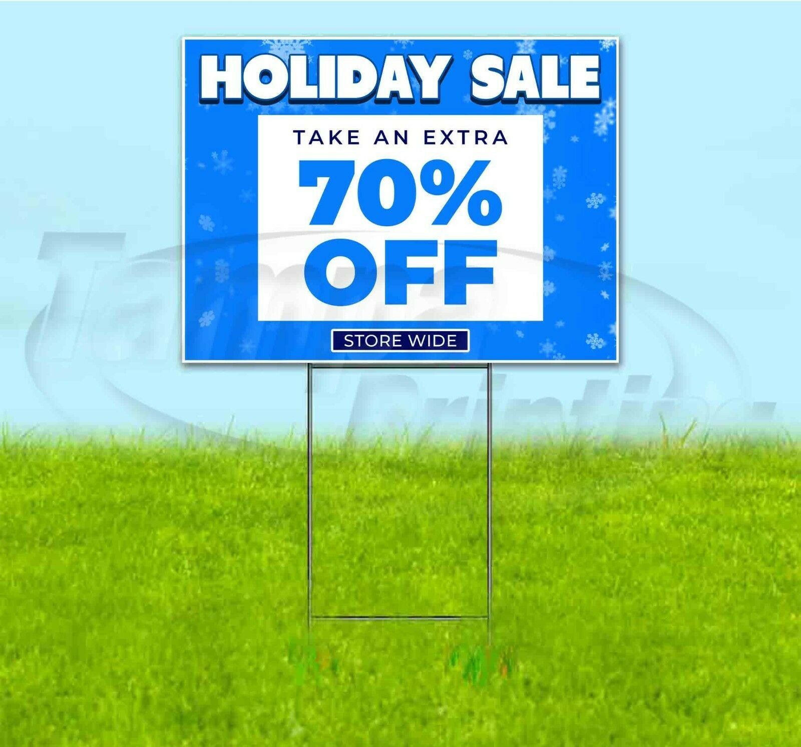 HOLIDAY SALE 70% OFF 18x24 Yard Sign WITH STAKE Corrugated Bandit ...