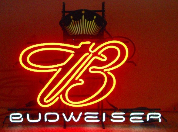 Budweiser King Of Beers Neon Light Sign 16 X 14 Neon