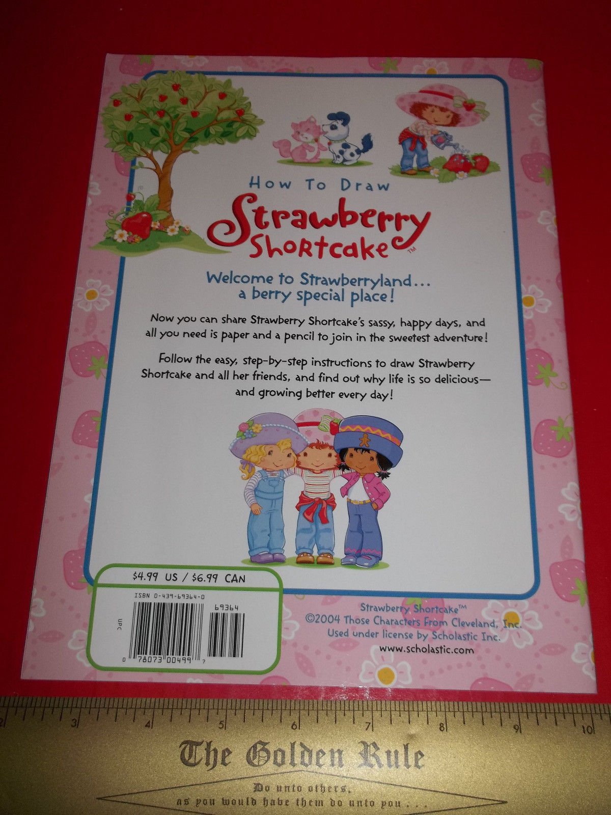 Strawberry Shortcake Craft Book Art Scholastic How To Draw ...