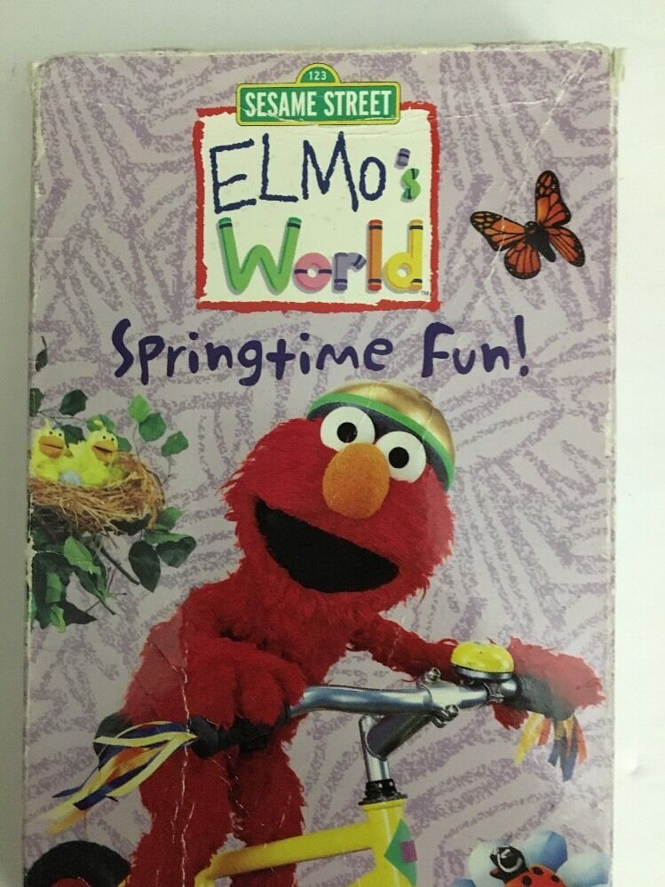 Elmos World-Springtime Fun(VHS,2002) Sesame and similar items