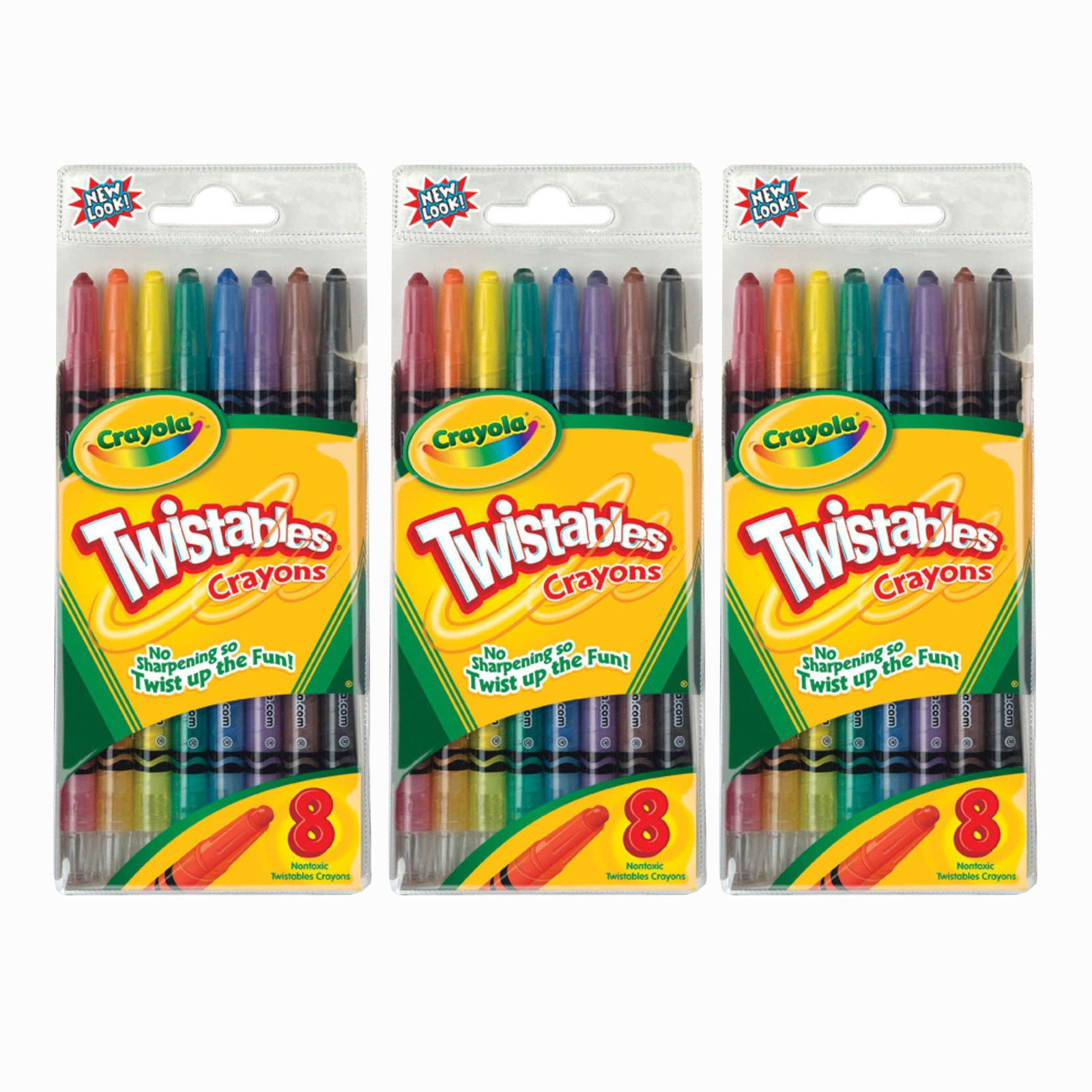 Crayola Twistable Crayons, Assorted Colors, 24/Pack (52-7408) - Other