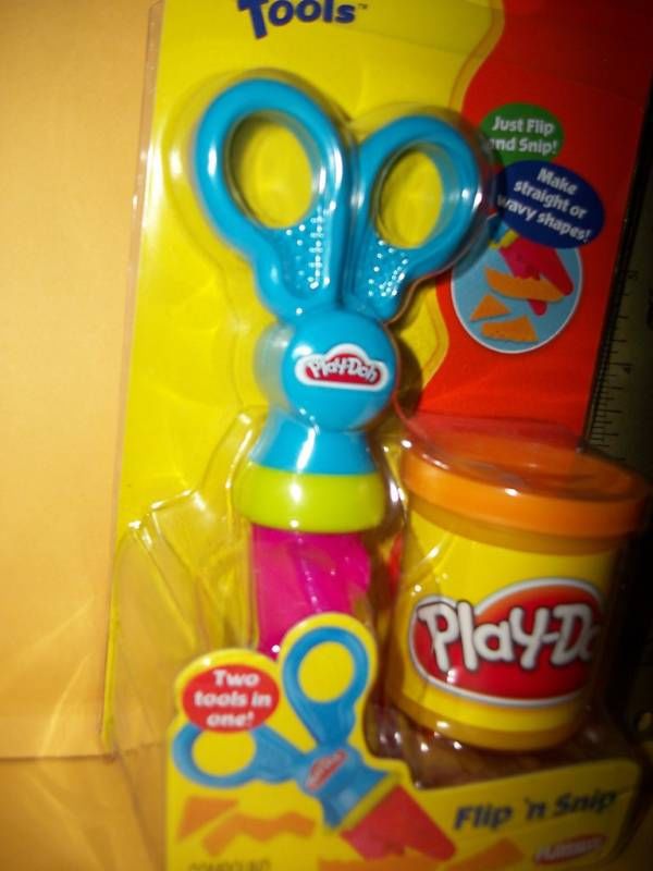 Playskool Sculpt Craft Kit PlayDoh Flip-N-Snip Scissor Modeling Clay ...