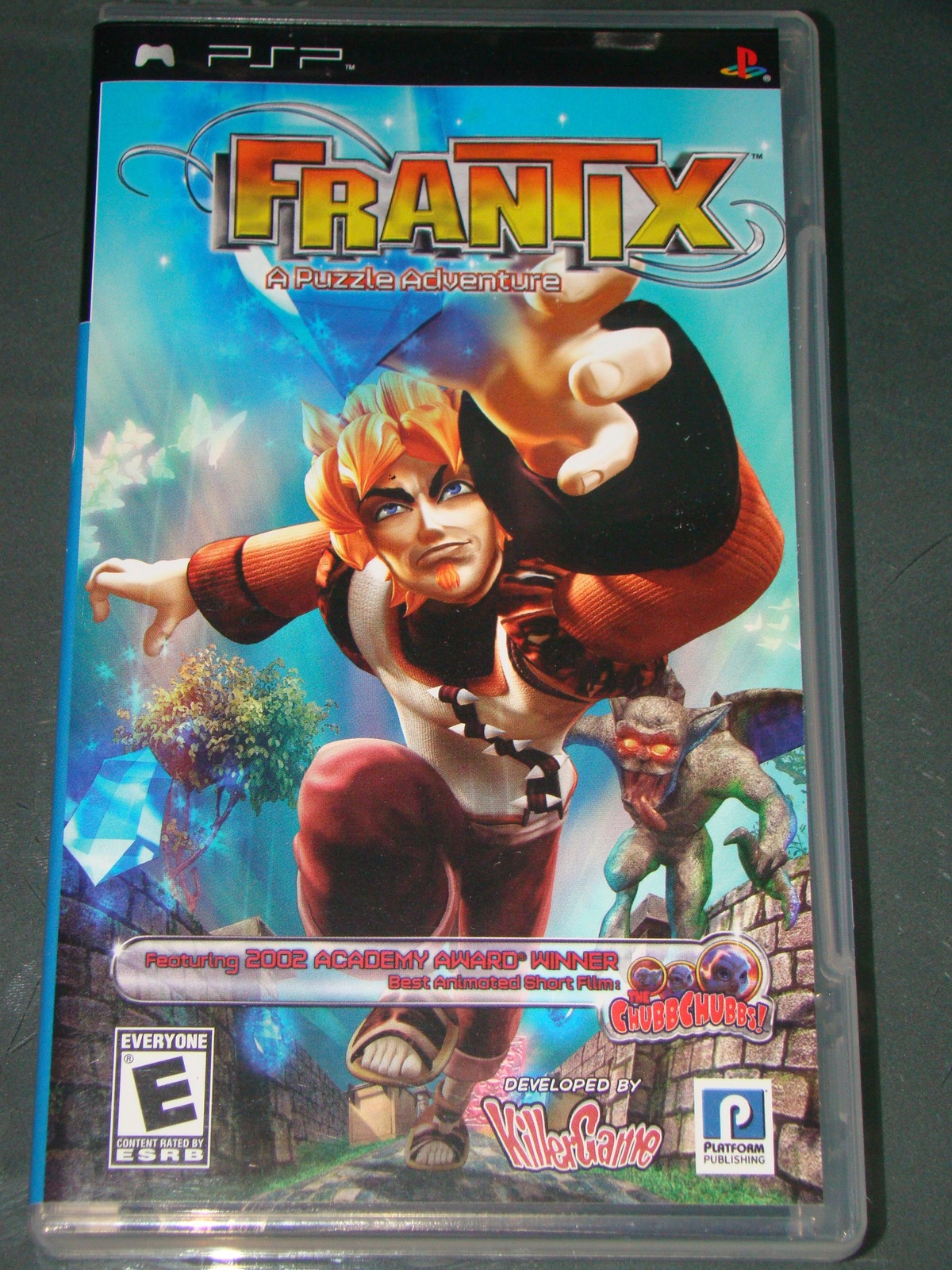 Sony PSP UMD Game - FRANTIX - A Puzzle Adventure (Complete with Manual ...