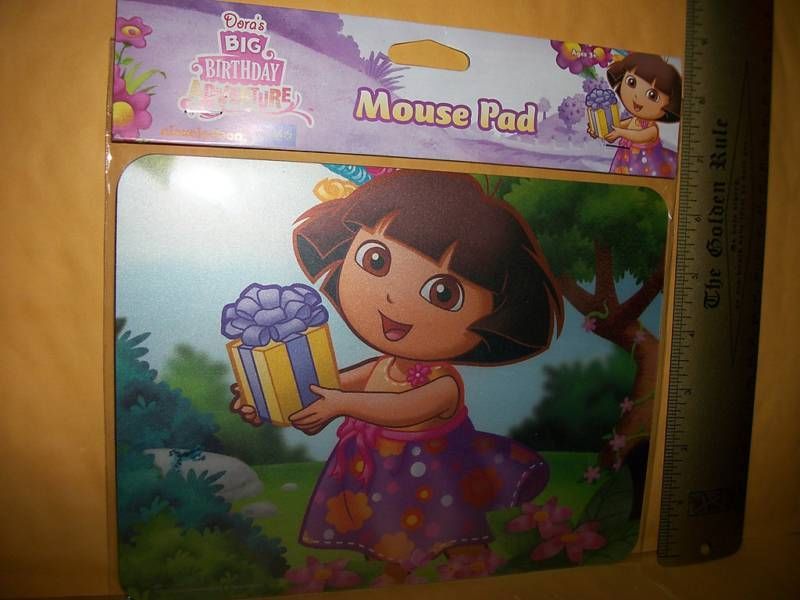Dora The Explorer Mouse Pad Nick Birthday Gift Computer Laptop ...