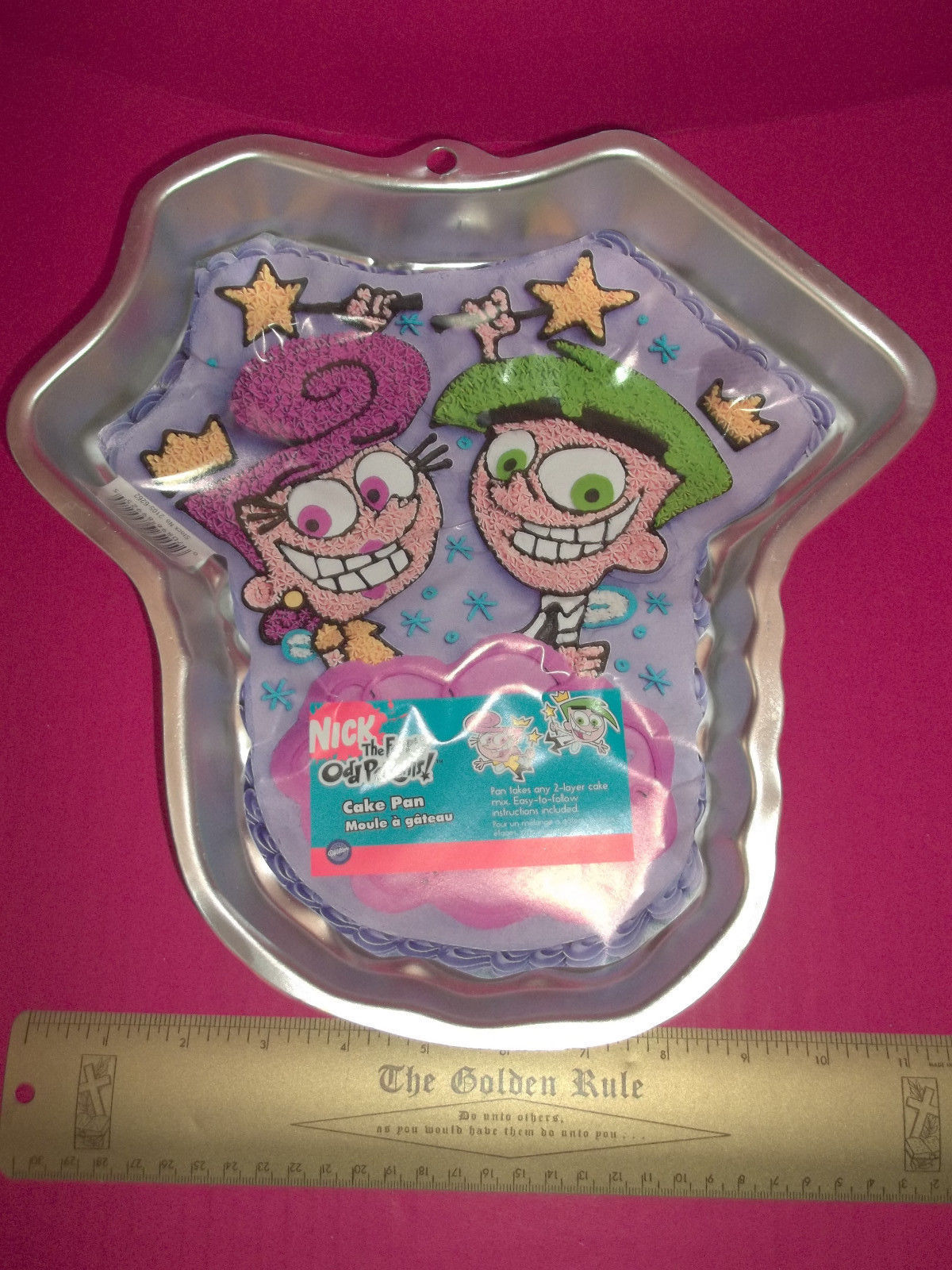 Fairly Odd Parents Food Craft Wilton Cartoon Character Cake Pan Recipe ...