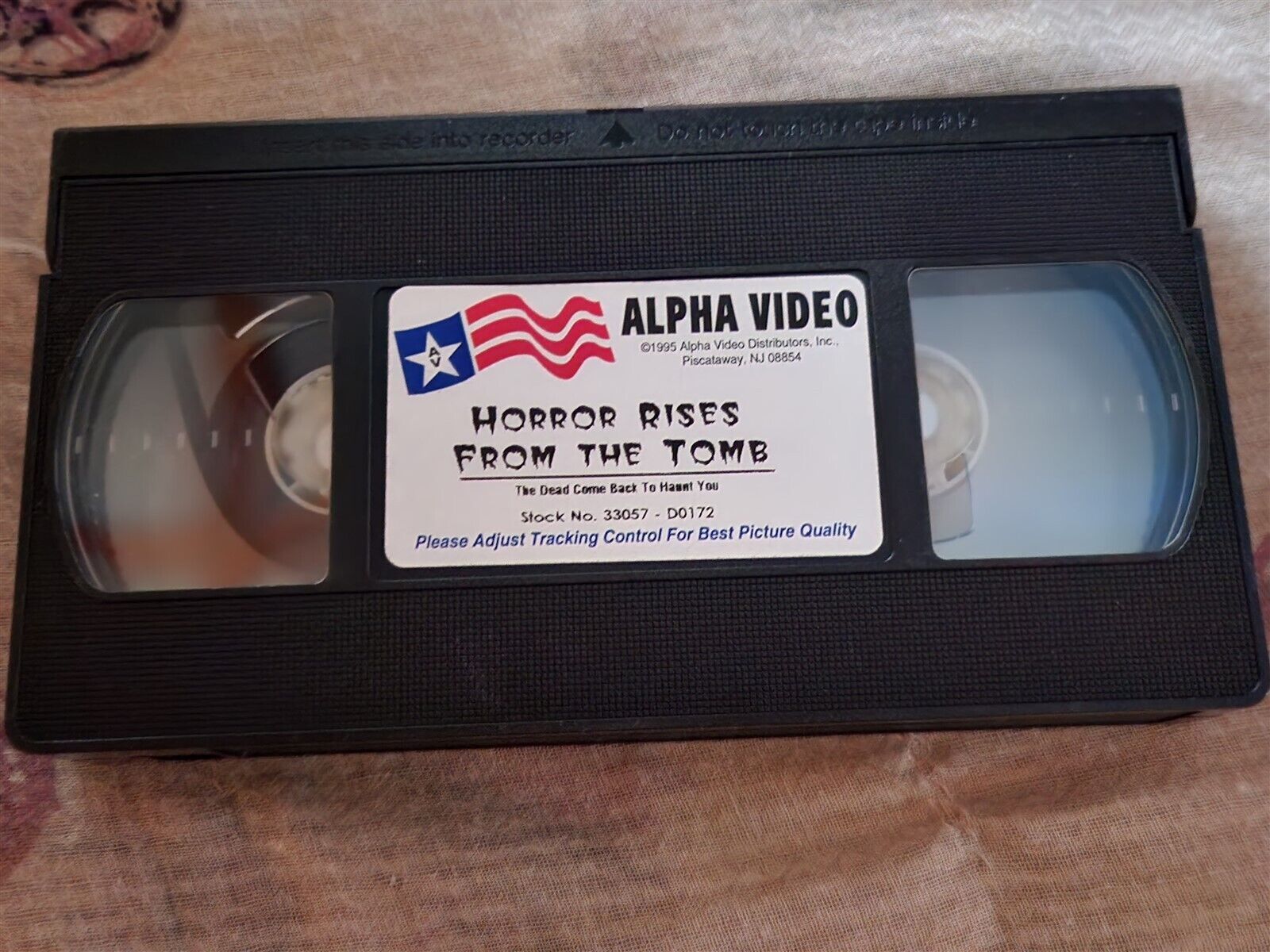 Horror Rises From The Tomb - Horror Movie - VHS - starring Paul Naschy ...