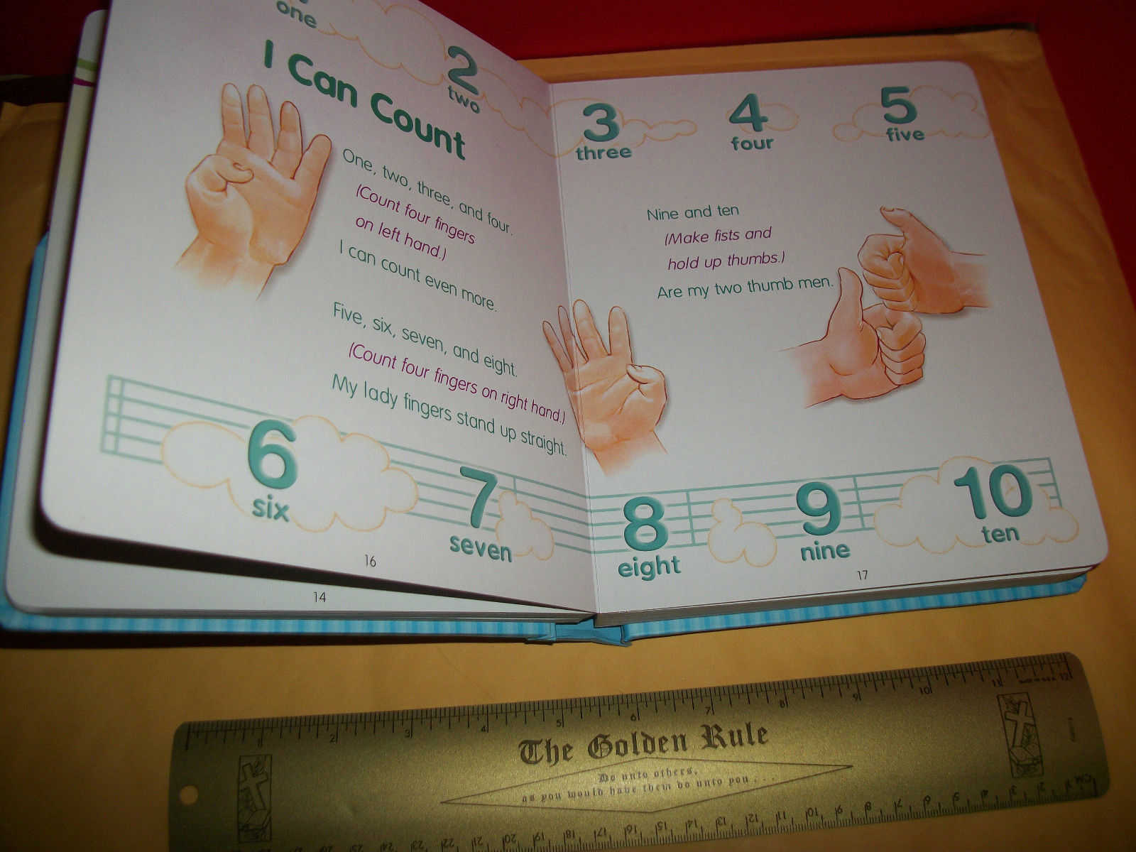 Counting Board Book Set Rhythm Rhyme Numbers Music CD Storybook ...