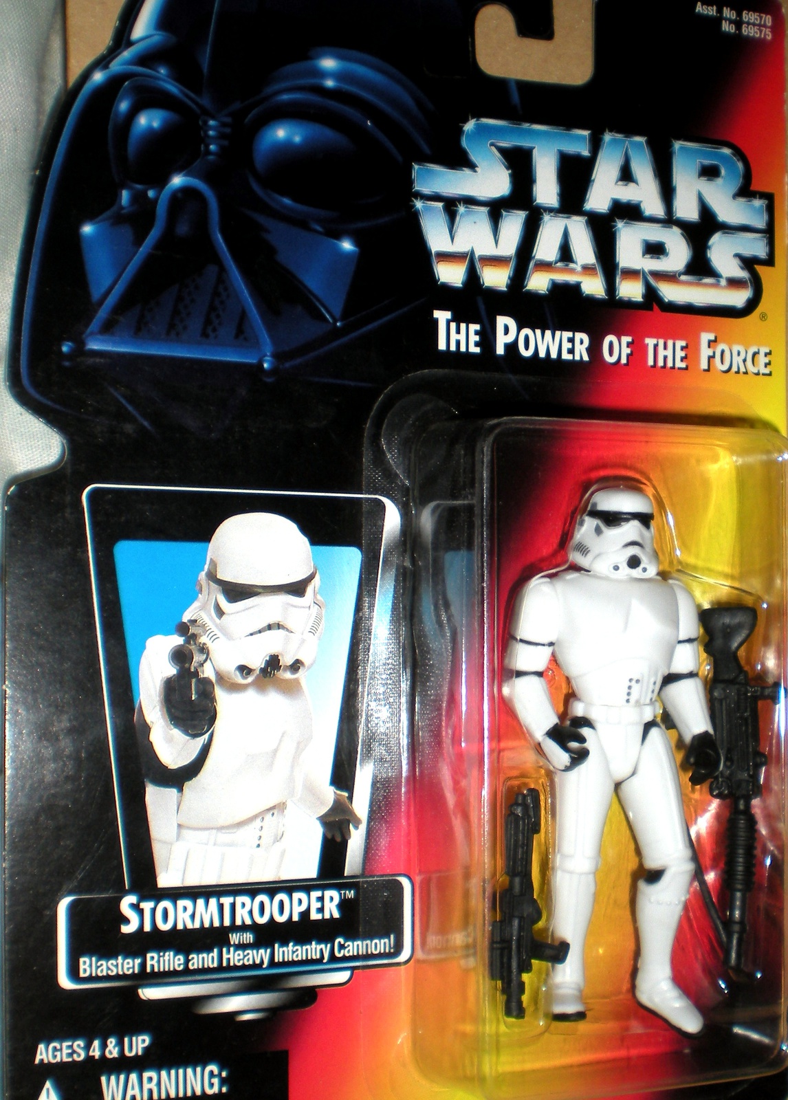 Star Wars - The Power Of the Force - Stormtrooper With Blaser Rifle ...