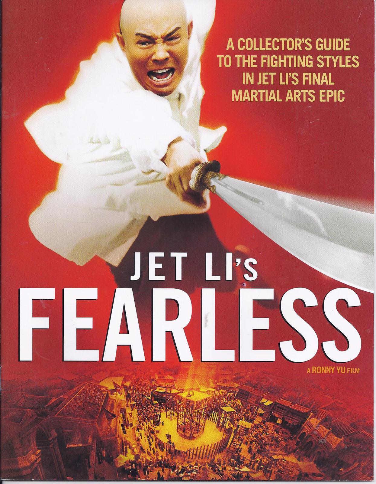 JET LI's FEARLESS - Collector's guide to fighting styles on Jet Li's ...