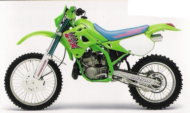1989-1994 Kawasaki KDX200 KDX250 Service Repair Workshop Manual CD ...