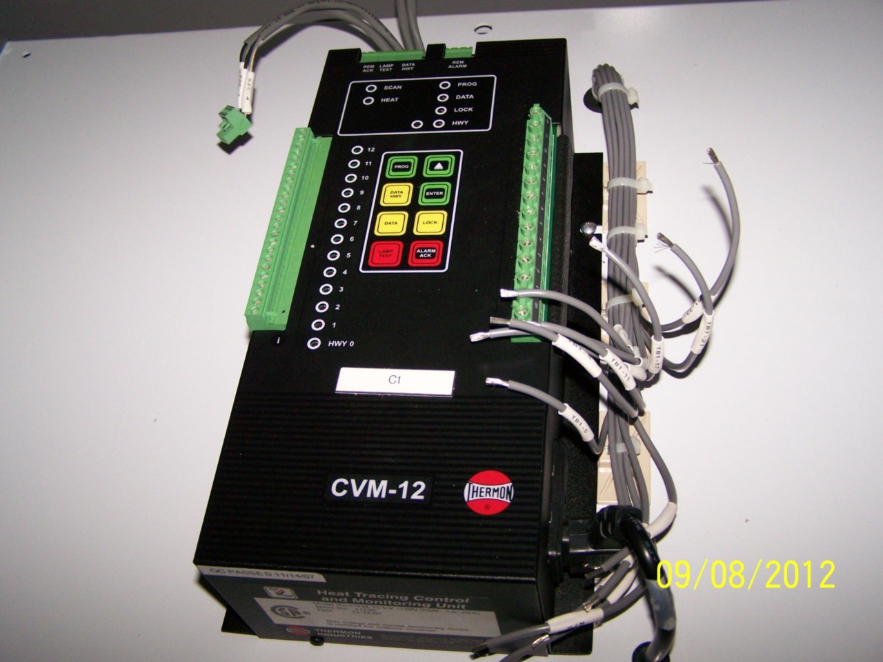 Thermon Cvm 12 Lv Electric Heat Tracing Power Distribution And Monitoring
