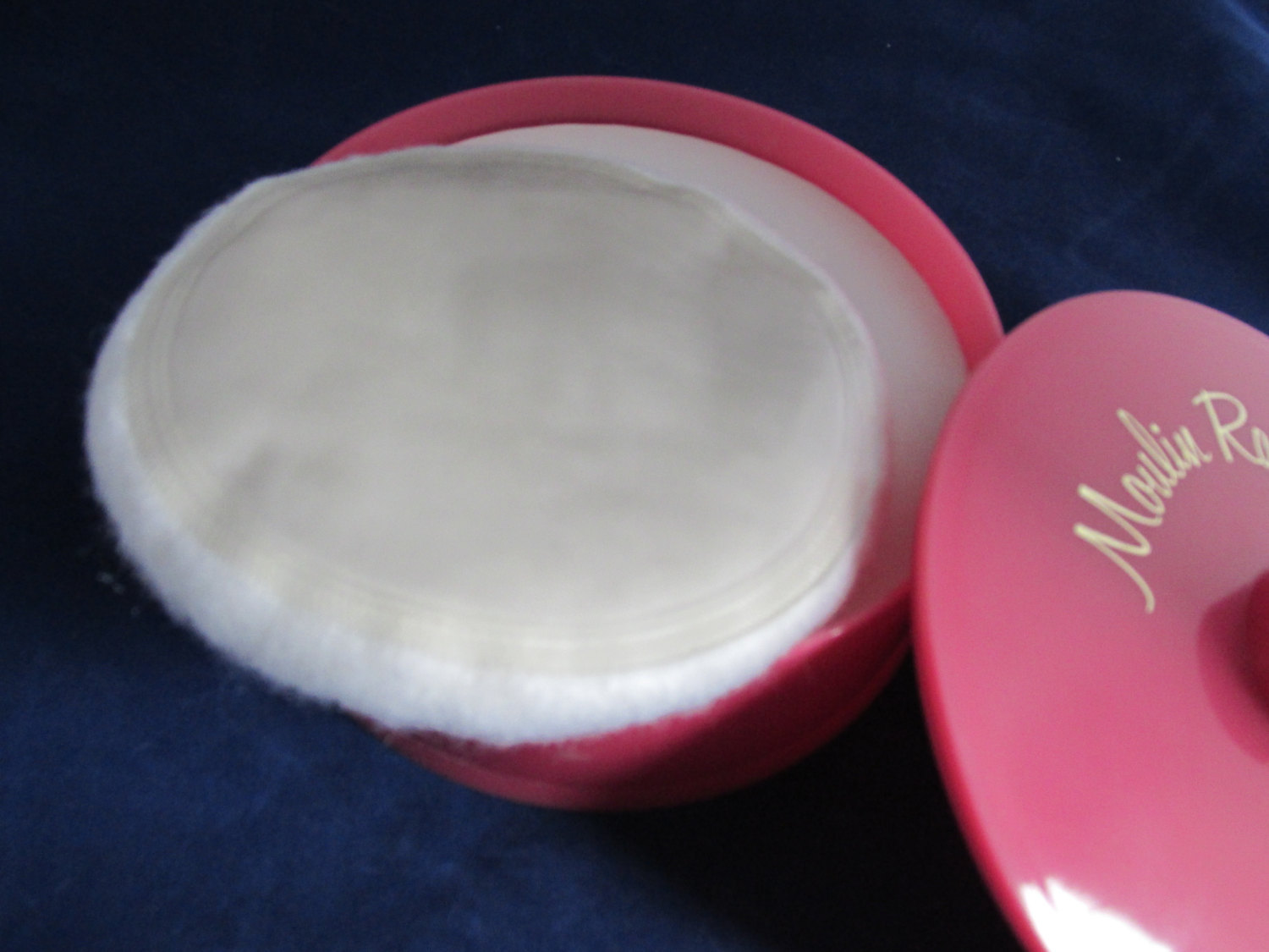 Bath Body Powder NOS Vintage Pink Container - Body Powders