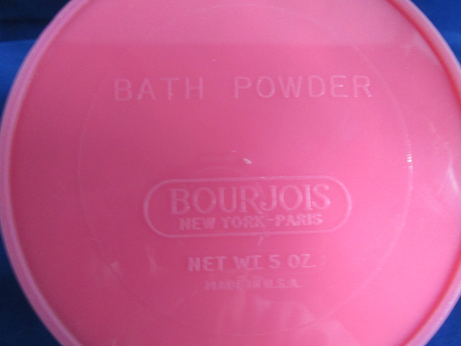 Bath Body Powder NOS Vintage Pink Container - Body Powders