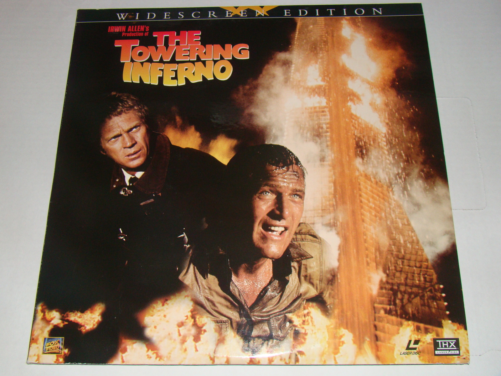 LASERDISC - IRWIN ALLEN'S Prodction of THE TOWERING INFERNO (Widescreen ...