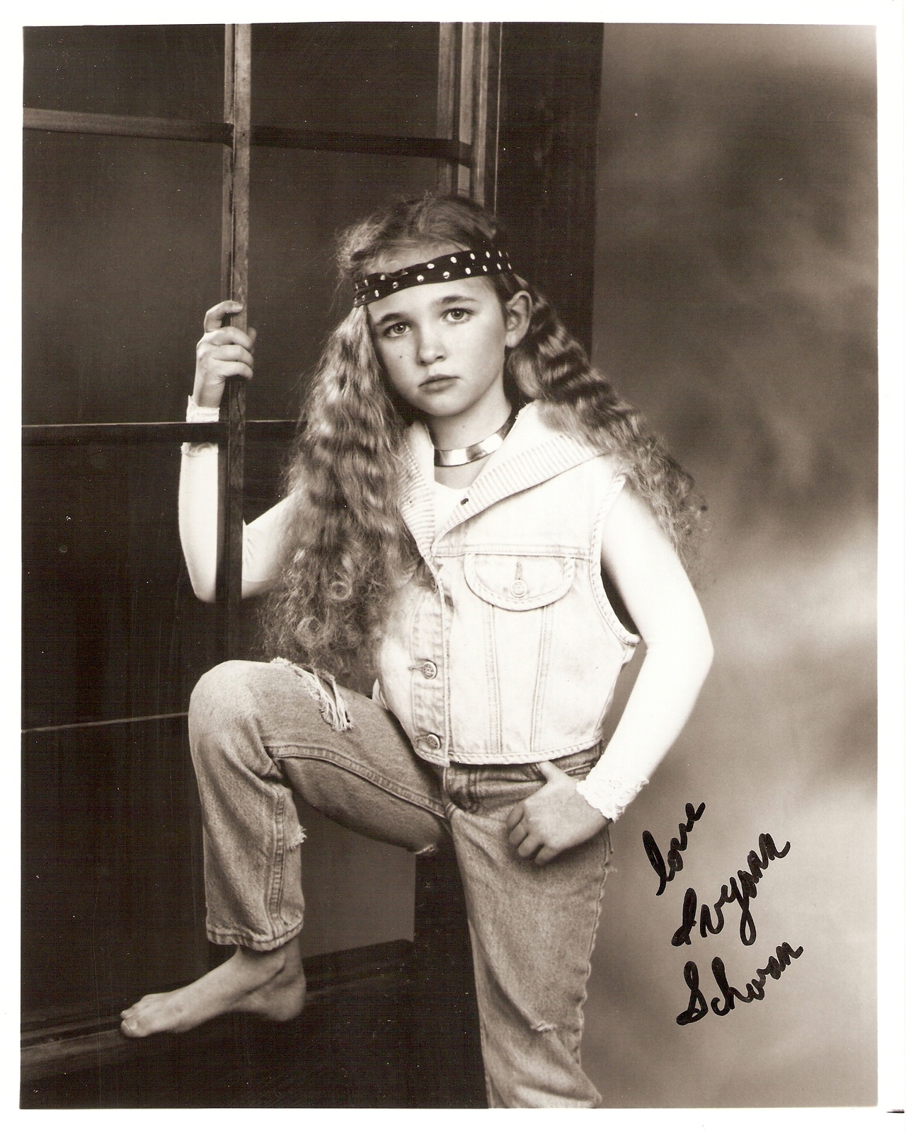 Chiild star Ivyann Schwan, Problem Child II, Parenthood, signed photo ...