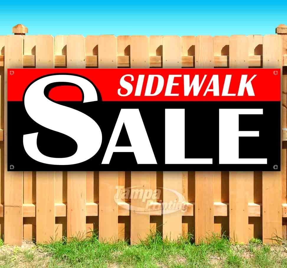 SIDEWALK SALE Advertising Vinyl Banner Flag Sign Many Sizes Available ...