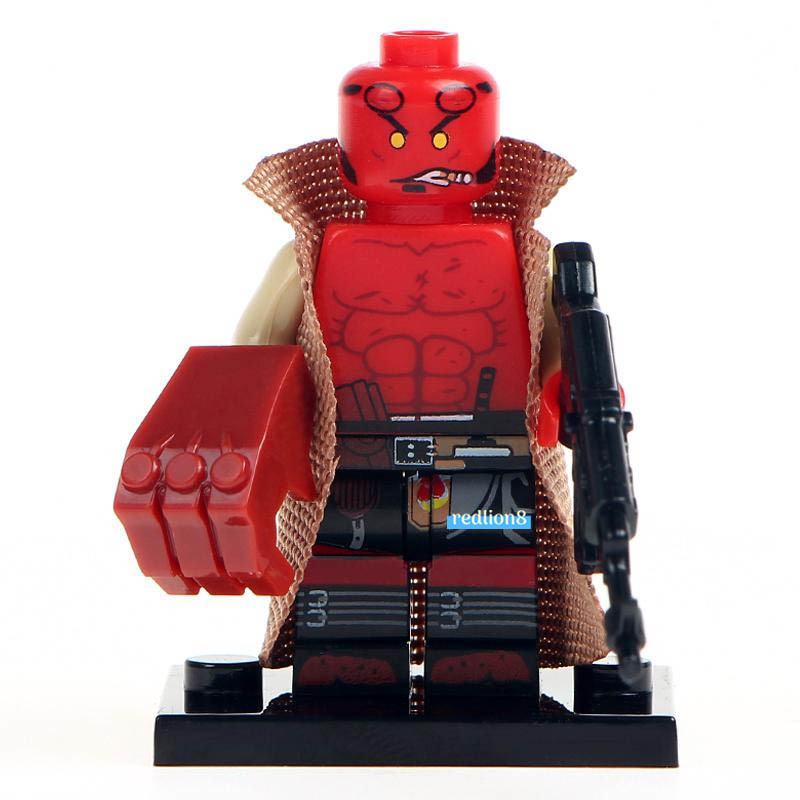 Hellboy Dark Horse Comics Superhero Lego Compatible Minifigure Bricks ...