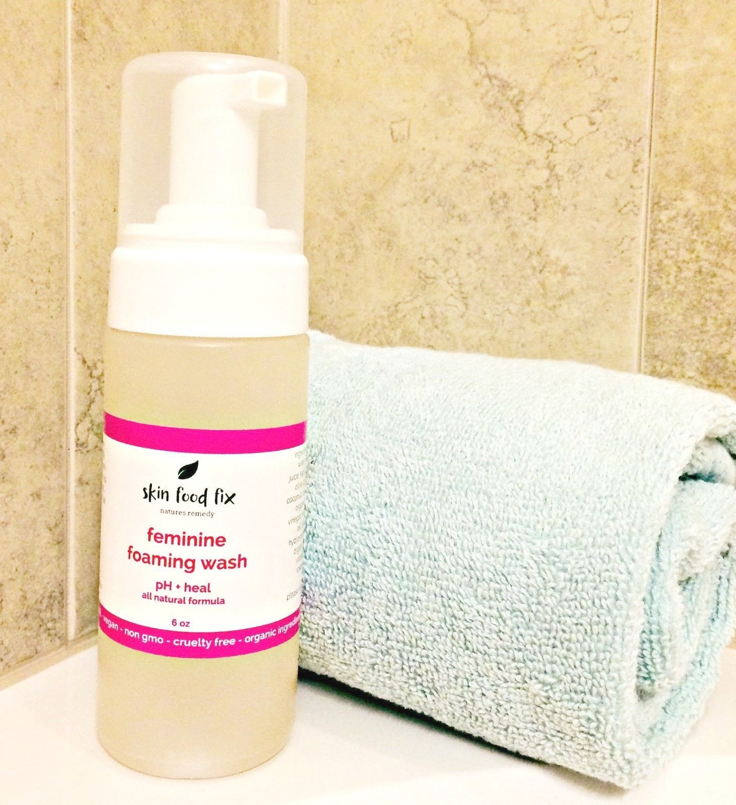 Feminine Cleanser Wash Foam Vaginal Odor Itching Postpartum Healing
