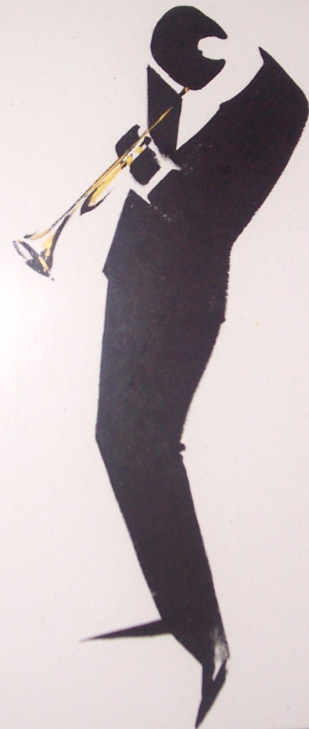 Framed Michel Canetti Jazz Musician Litho and similar items