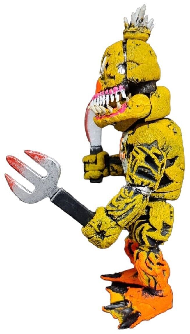 Fnaf Five Nights At Freddy´s Corrupted Chica 9 Animatronics Mexican Toy Figure Action Figures