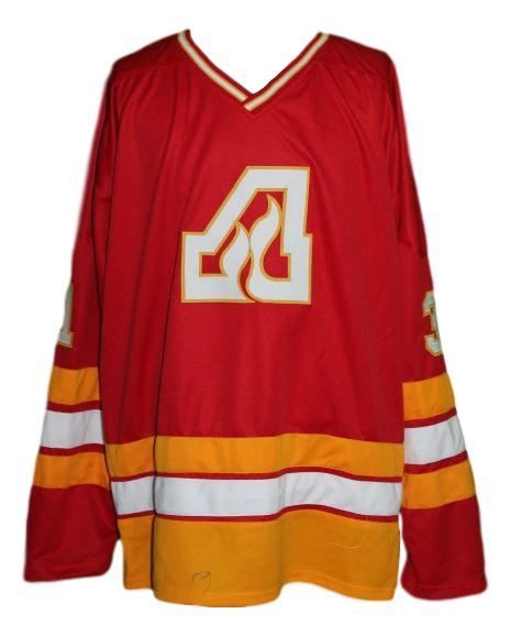Any Name Number Atlanta Flames Retro Hockey Jersey New Red Lemelin Any ...