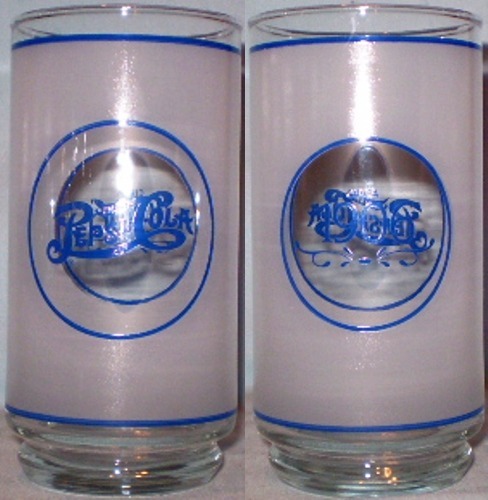Pepsi Glass Reproduction of Circa 1906 - Promo Glasses
