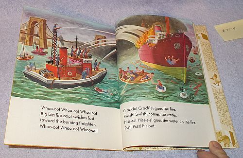 Vintage Children's Little Golden Book Boats #501 - Books