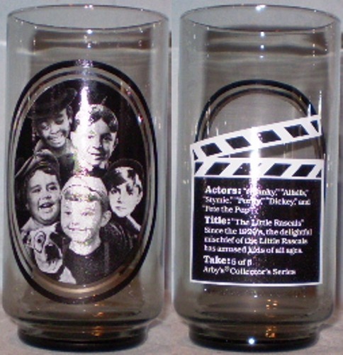 Arby's Glass 5 of 6 The Little Rascals - Promo Glasses