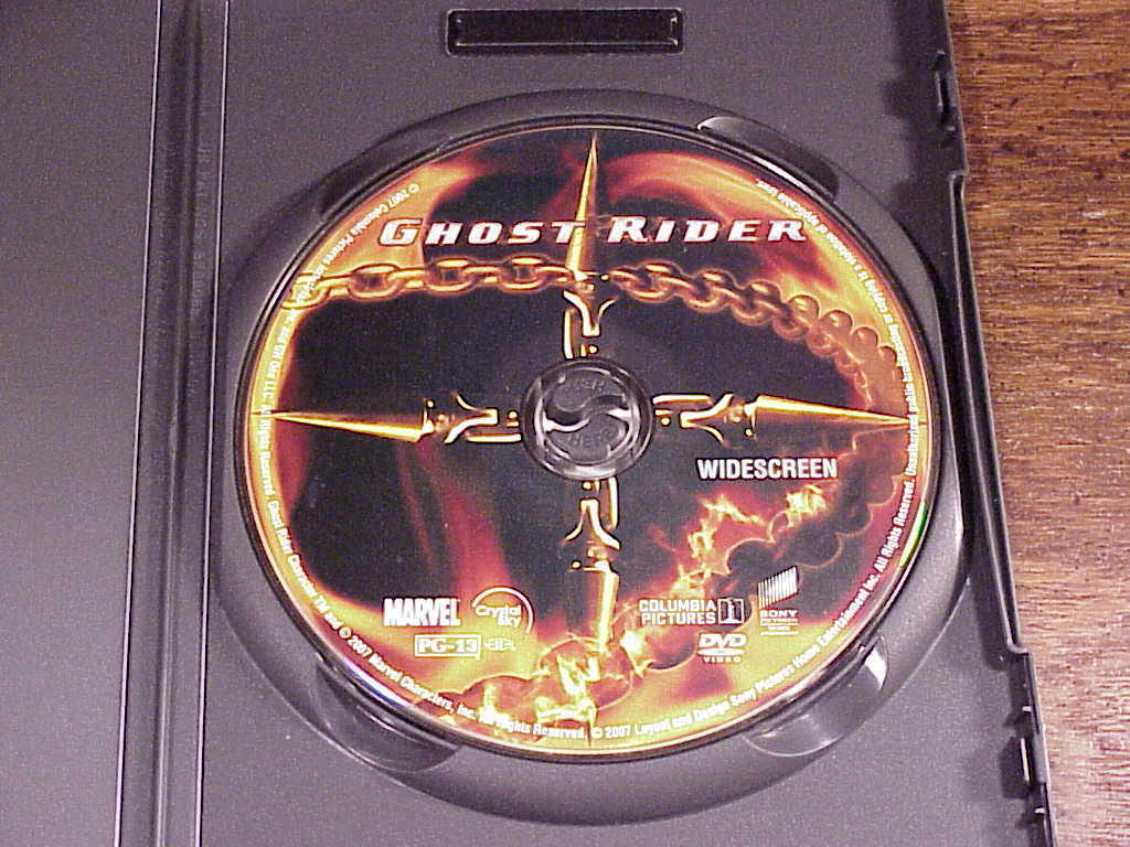 Ghost Rider Movie DVD, Widescreen Edition, with Special Features, PG-13 ...