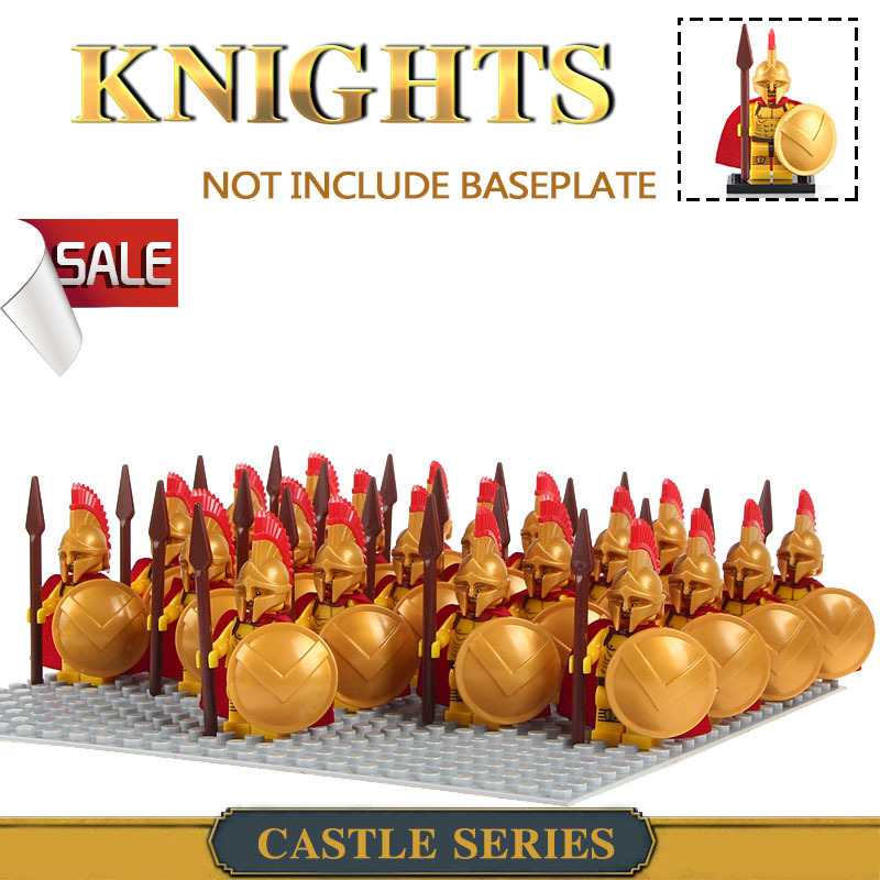 21Pcs/set Ancient Greek army Soldiers Warrior of Sparta military ...