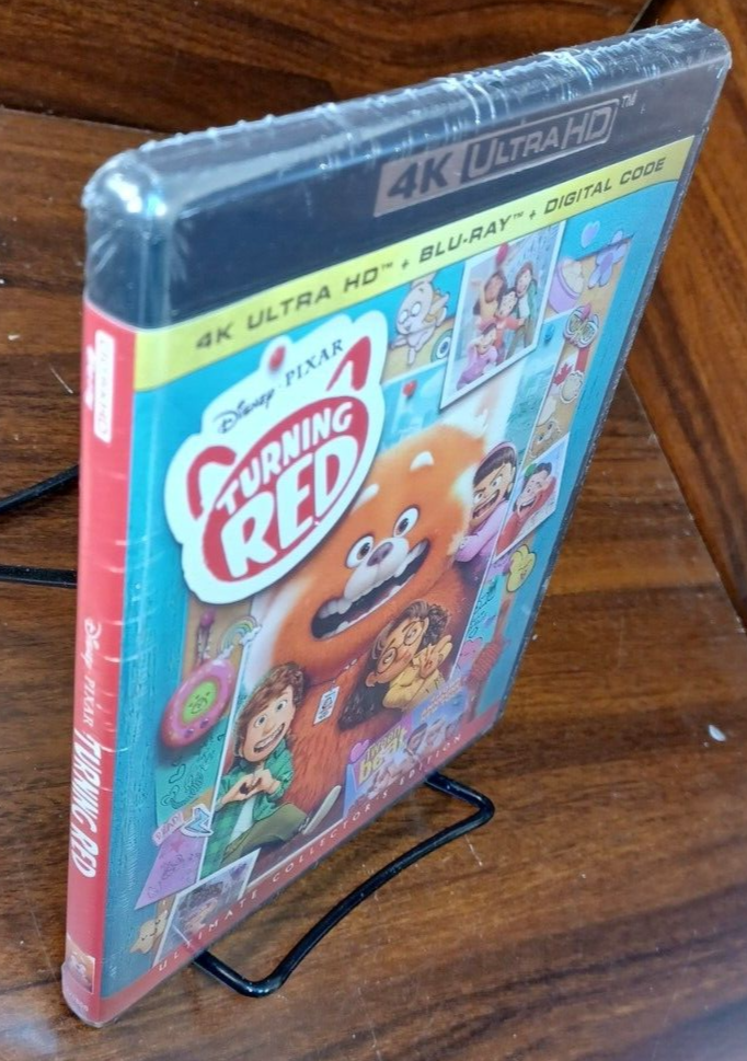 Turning Red (4K+Blu-ray+Digital)-NEW (Sealed)-Free Shipping with ...