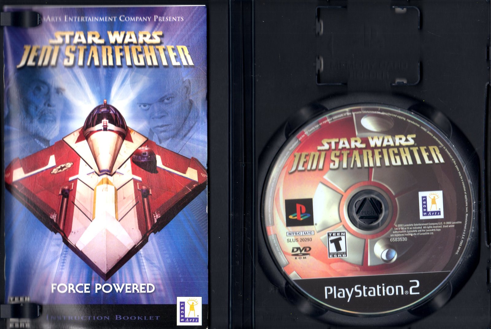 PlayStation 2 - Star Wars - Jedi Starfighter - Video Games