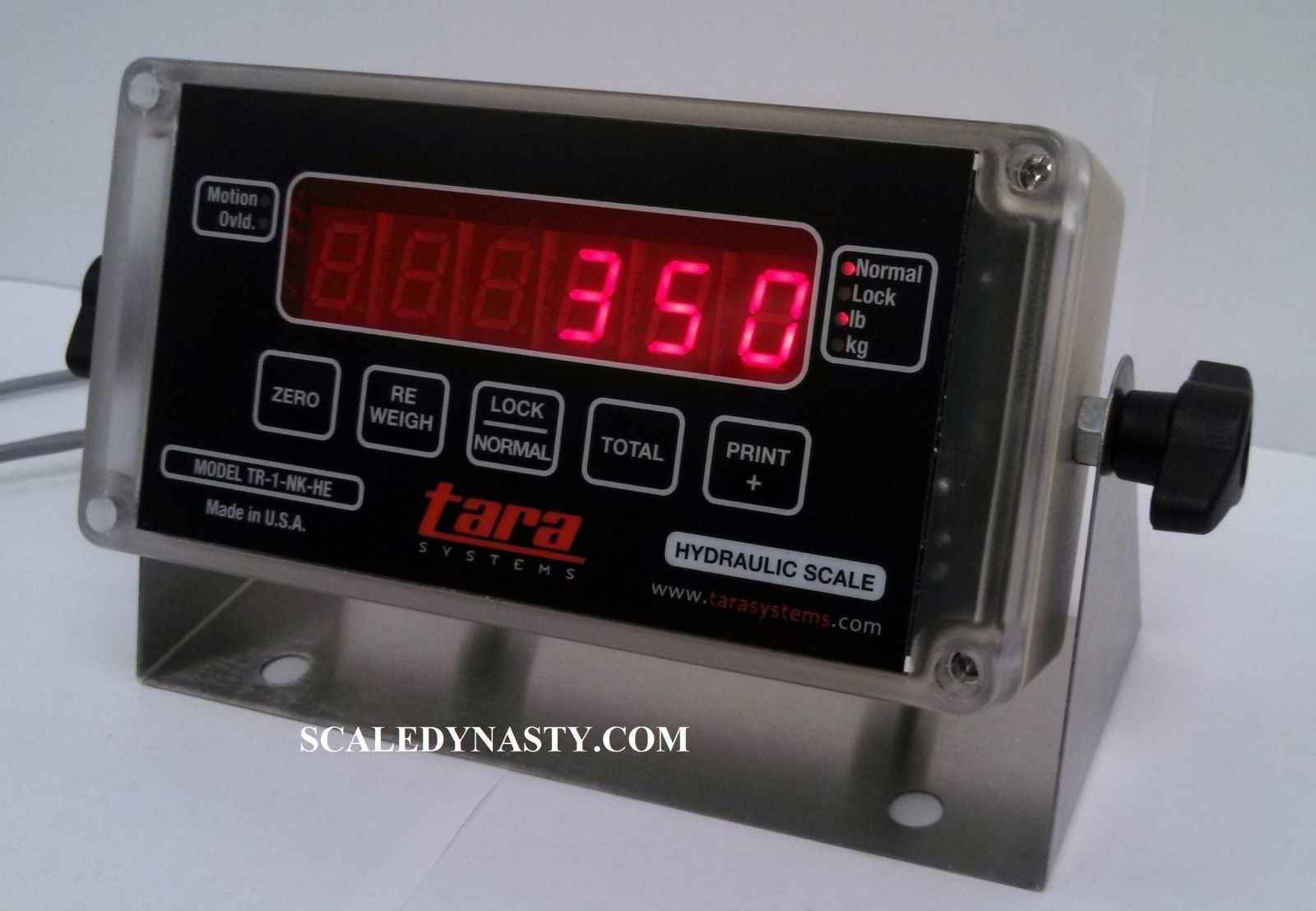 HYDRAULIC FORKLIFT SCALE WITH ON BOARD THERMAL PRINTER - FRONT END ...