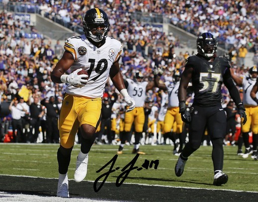 JUJU SMITH-SCHUSTER SIGNED PHOTO 8X10 RP AUTOGRAPH PITTSBURGH STEELERS ...