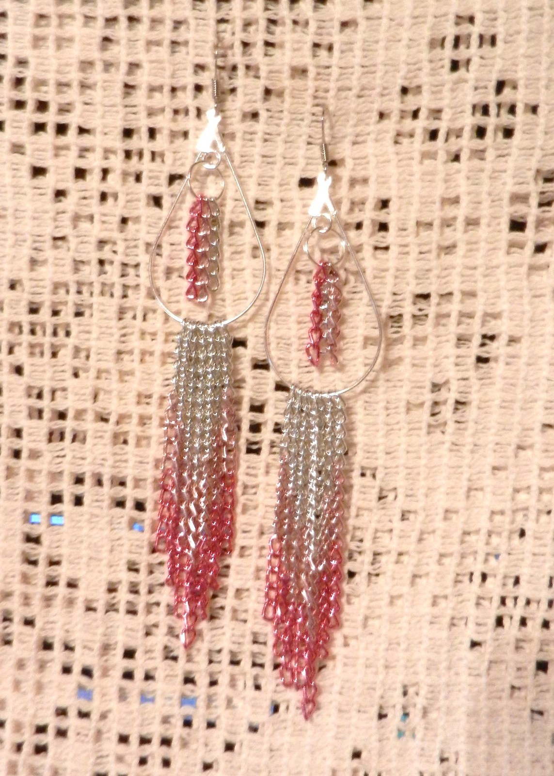 New Bellydance Gypsy Teardrop Chain Dangle Hook Earrings Many Colors to ...