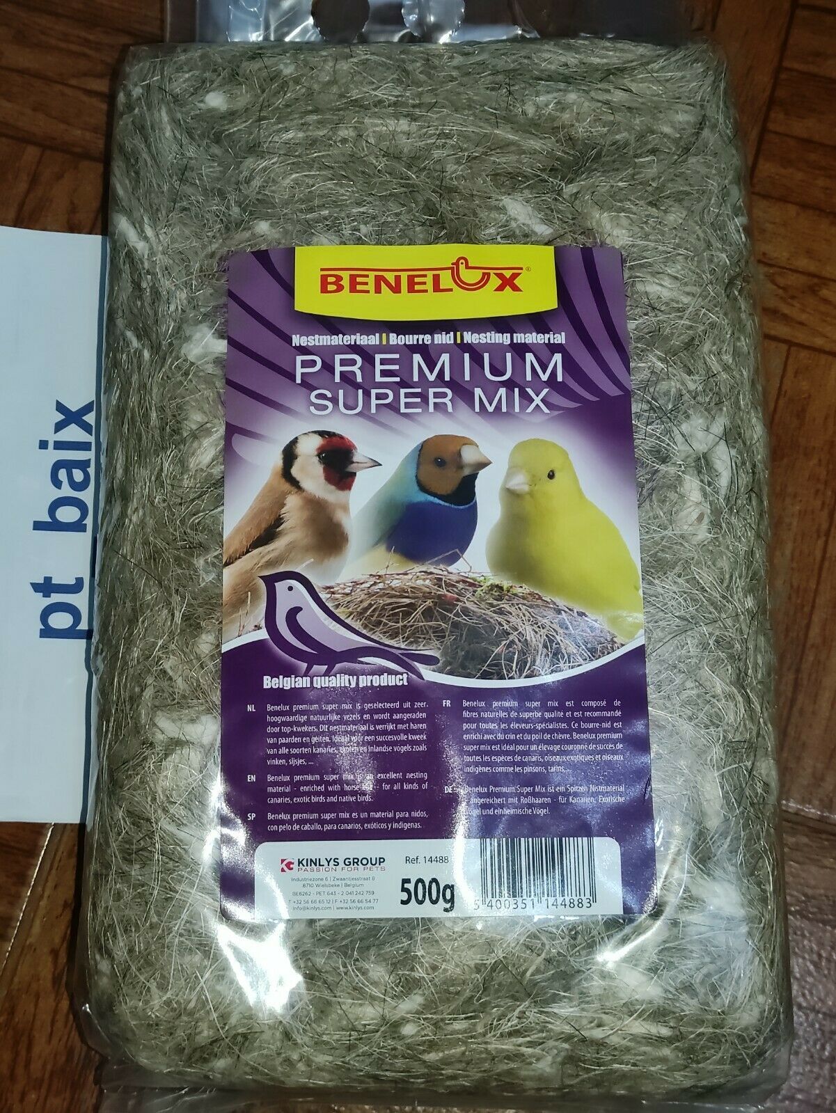 Birds Nesting Material 500g Canary Finches Budgie Bourre Nid Premium ...