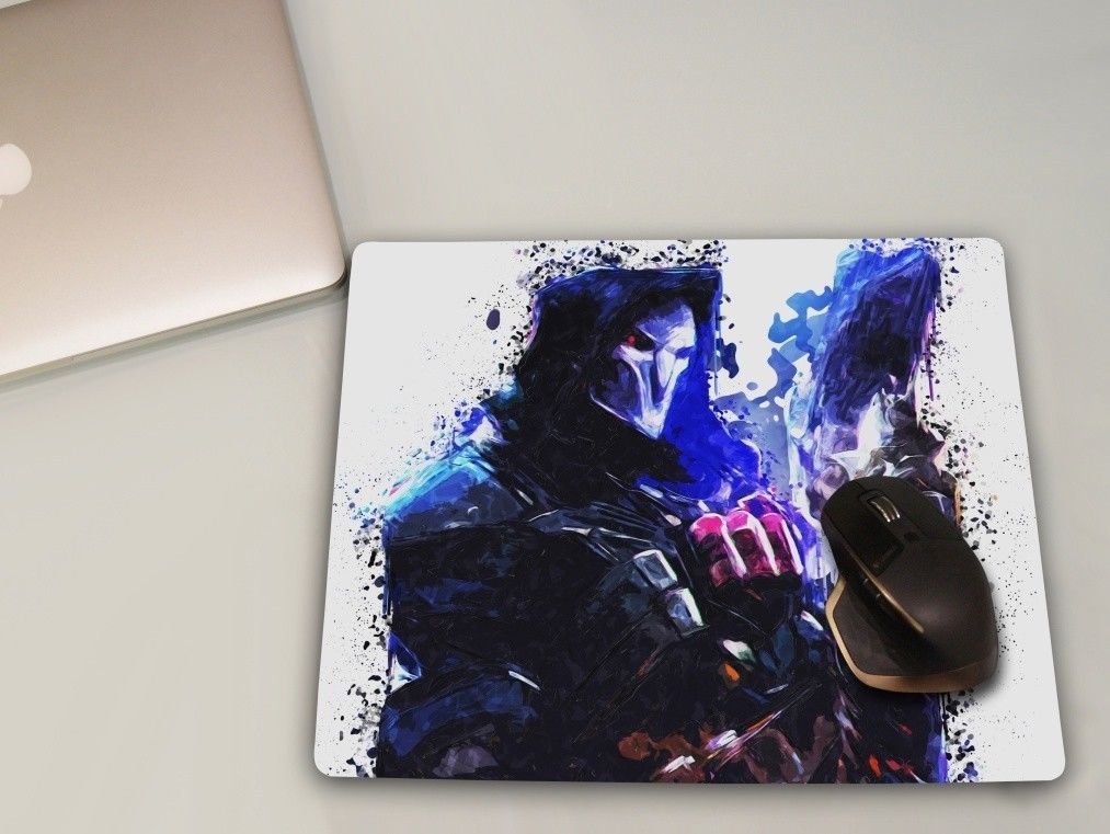 Reaper Overwatch Mouse pad Large Gaming Mousepad 38x48cm Keyboard Desk ...