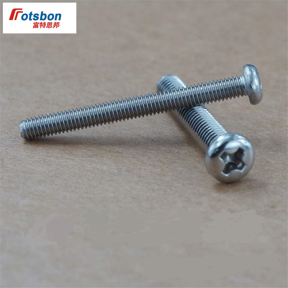 M8/M10 Cross Recessed Raised Counter Head Screws Phillips Pan Head ...