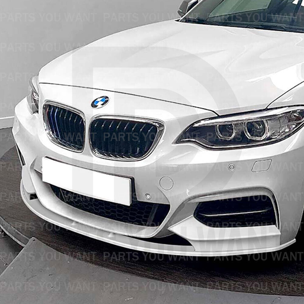 For BMW 2014-2021 M240i 230i 220i [Gloss White M-Sport] Front Bumper ...