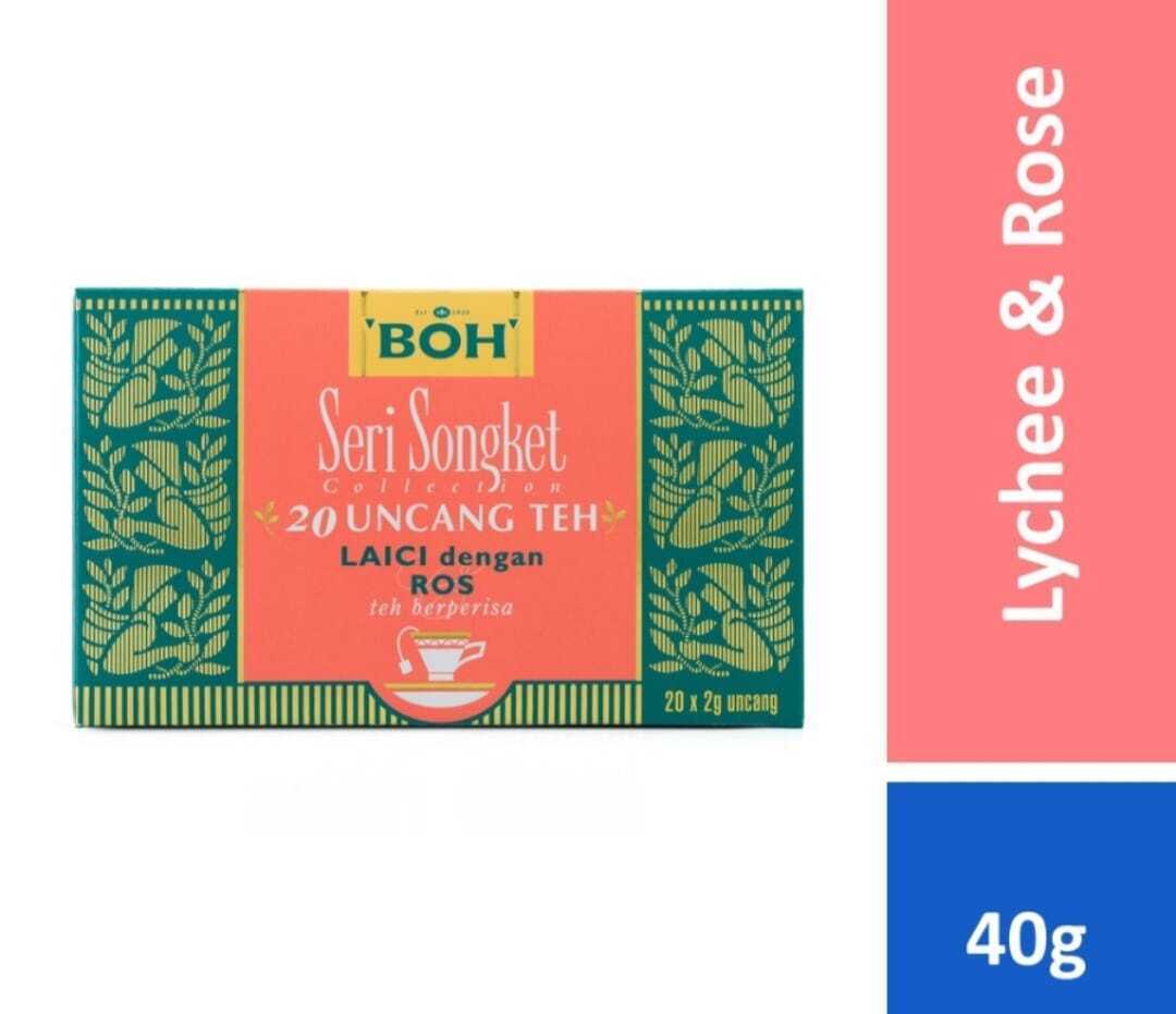 Tea BOH Lychee With Rose Teabag 8 boxes (20 and similar items