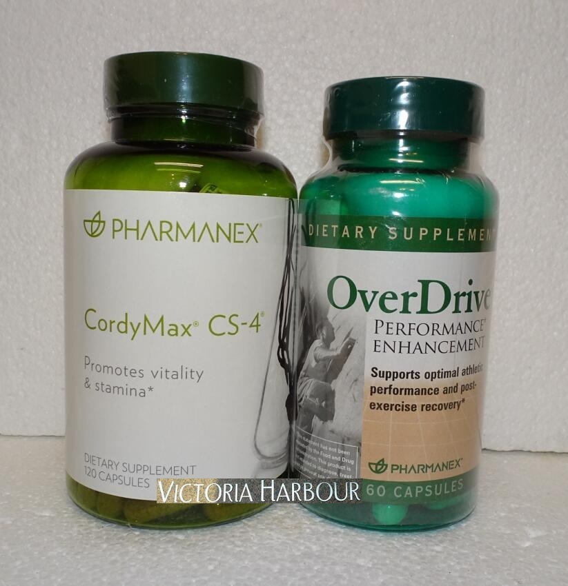 Nu Skin Nuskin Pharmanex Cordymax Cs-4 And Overdrive Bundle (Pack Of Four) | Pharmanex | US