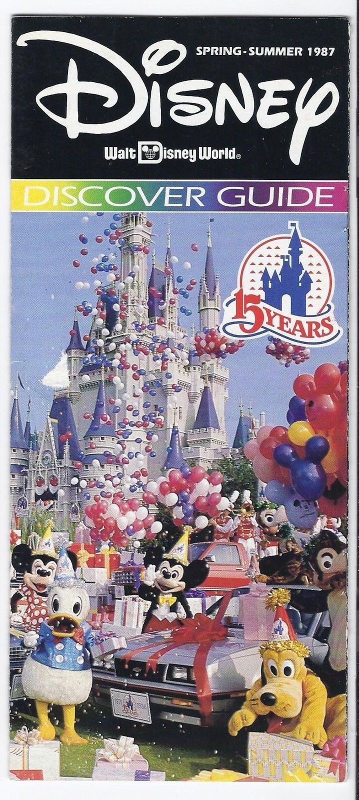 1987 walt disney world Discover guide - Theme Park Souvenirs 1987 walt disney world Discover guide - Theme Park Souvenirs