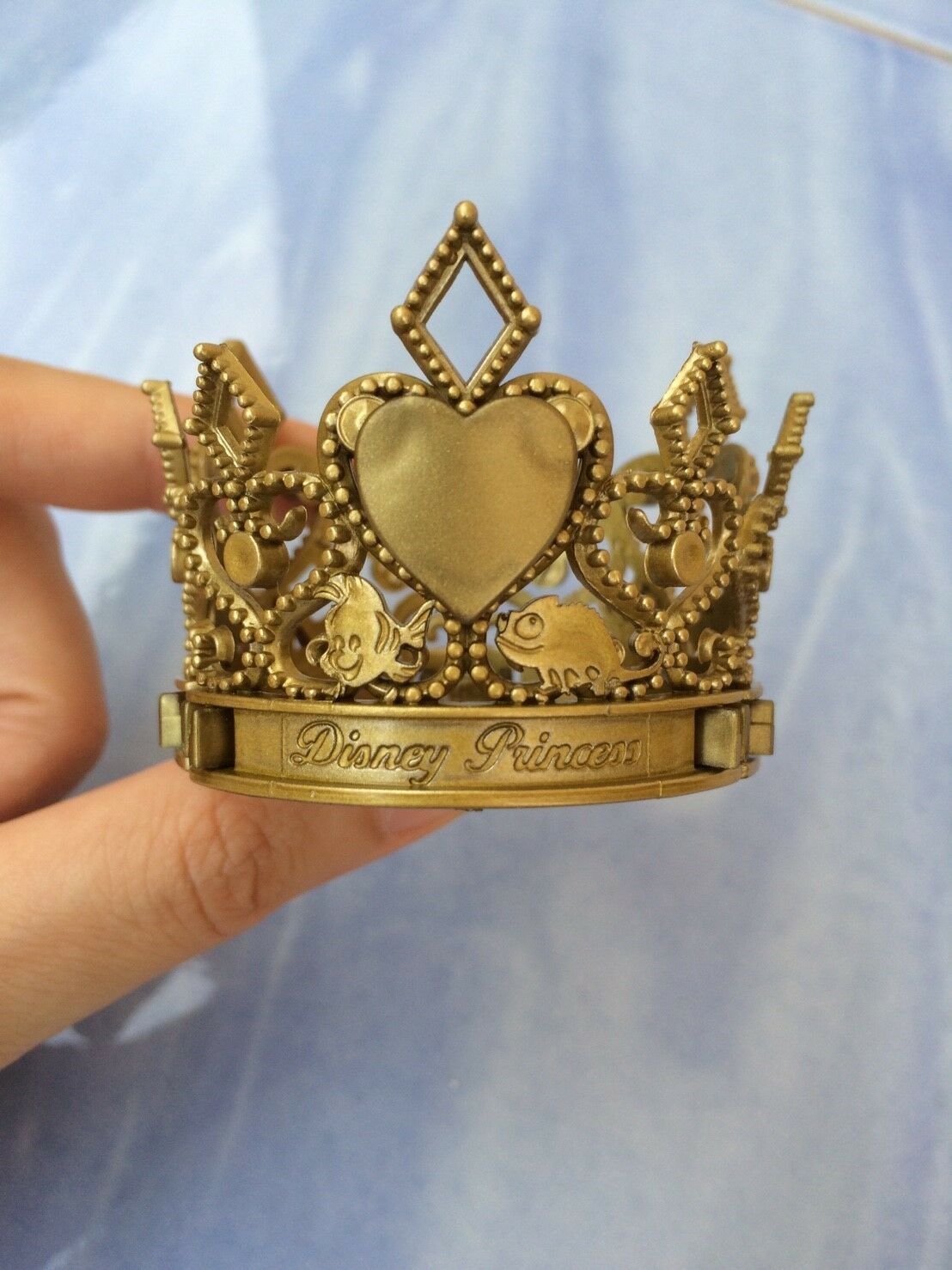Disney Princess Crown Hair Comb Tiaras. GOLD THEME. Pretty and rare NEW ...