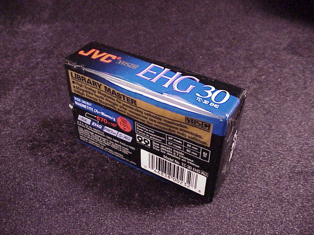 VHS-C EHG Compact VHS TC-30 30 Minute Tape, and similar items